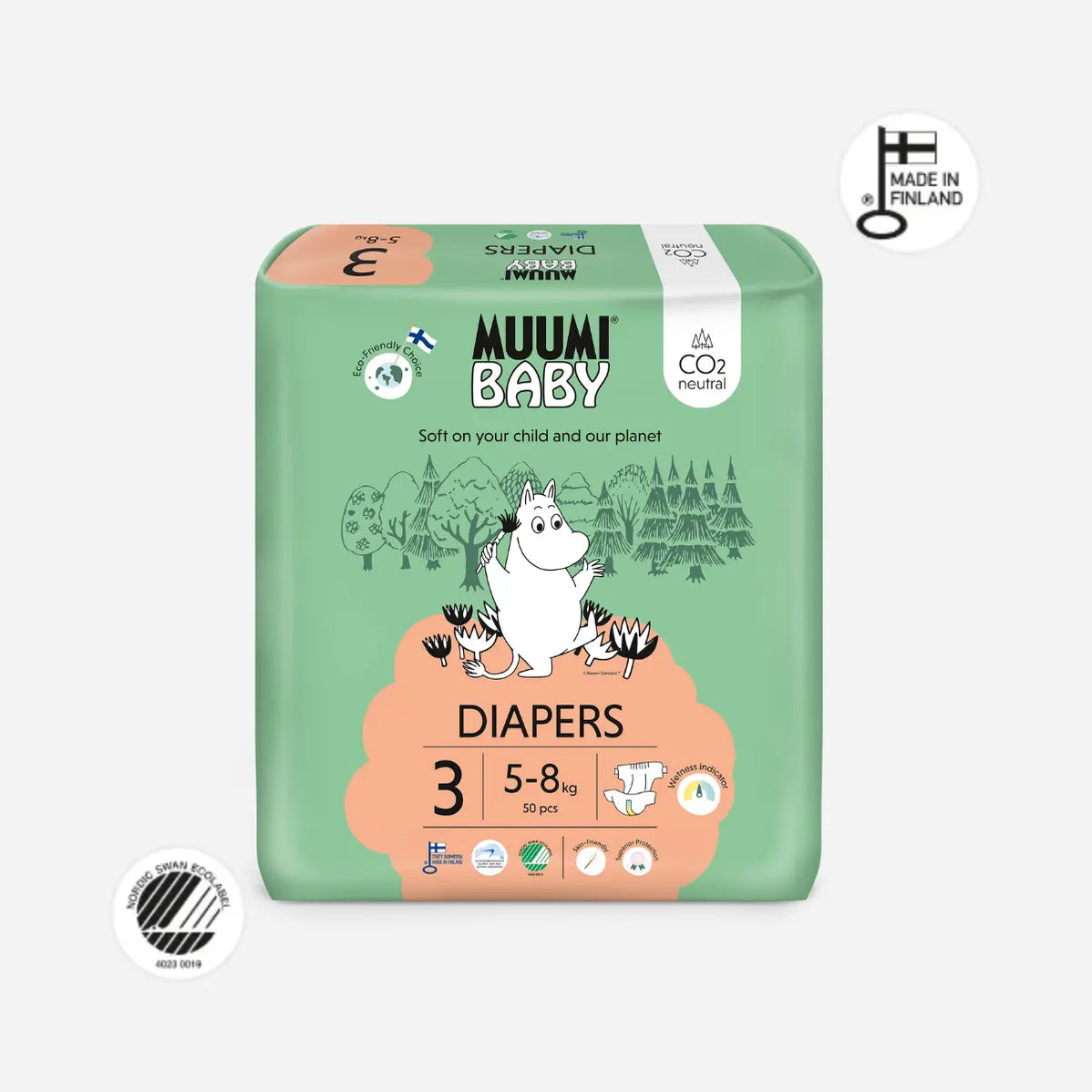 Muumi Eco Nappies and Training Pants | Hello Charlie