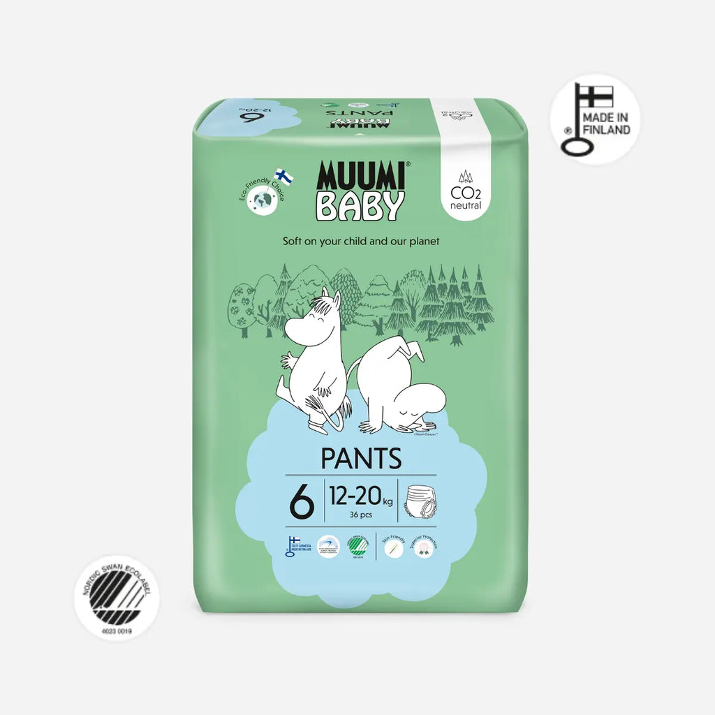 Muumi Eco Nappies Australia | Nordic Swan Certified