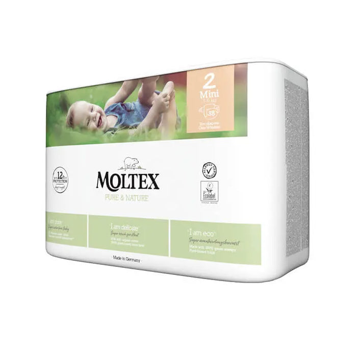 Moltex Eco Nappies | Eco Disposable Nappies | Moltex Disposables