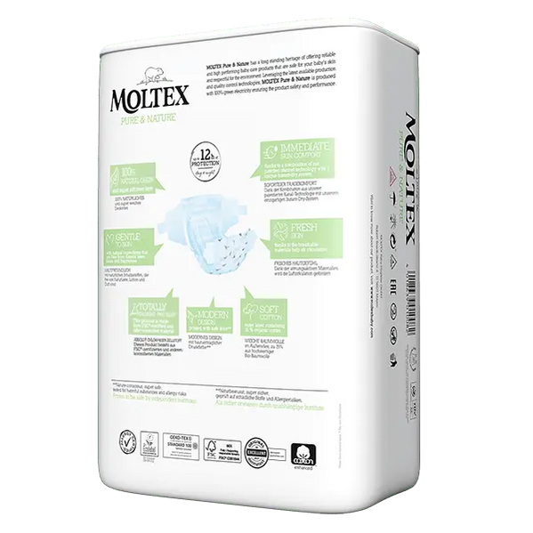 Moltex Eco Nappies | Eco Disposable Nappies | Moltex Disposables